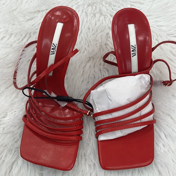 Zara | Shoes | Zara Strappy Heels | Poshmark
